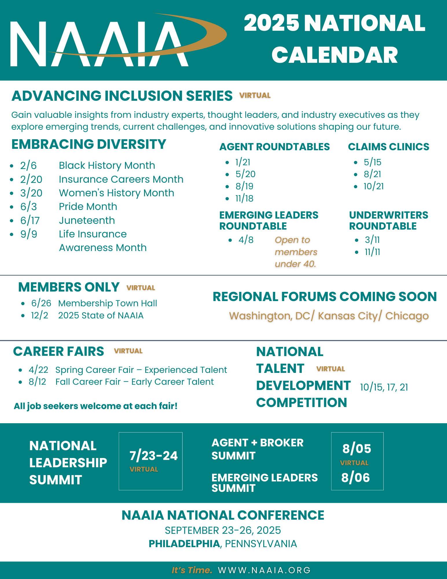 Our Events – NAAIA